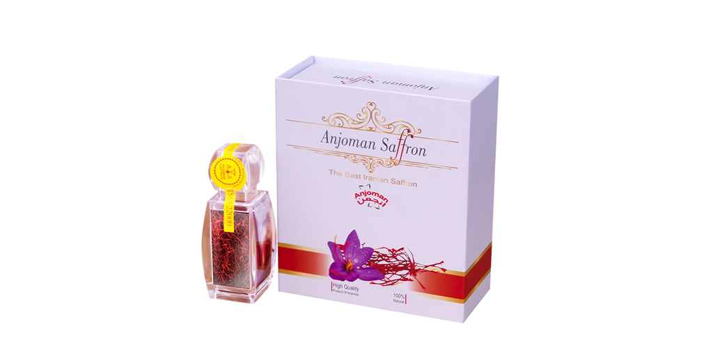 Anjoman saffron luxury pack (4g) - anjoman product - anjomanfood.com
