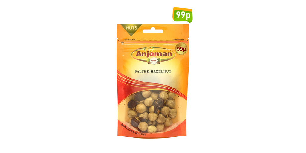 (Roasted Hazelnut) Anjoman Nuts - Products - www.anjomanfood.com