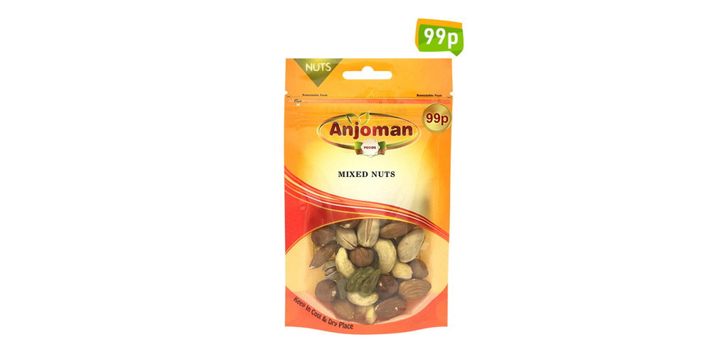 Anjoman Mixed Nuts - products - anjomanfood.com